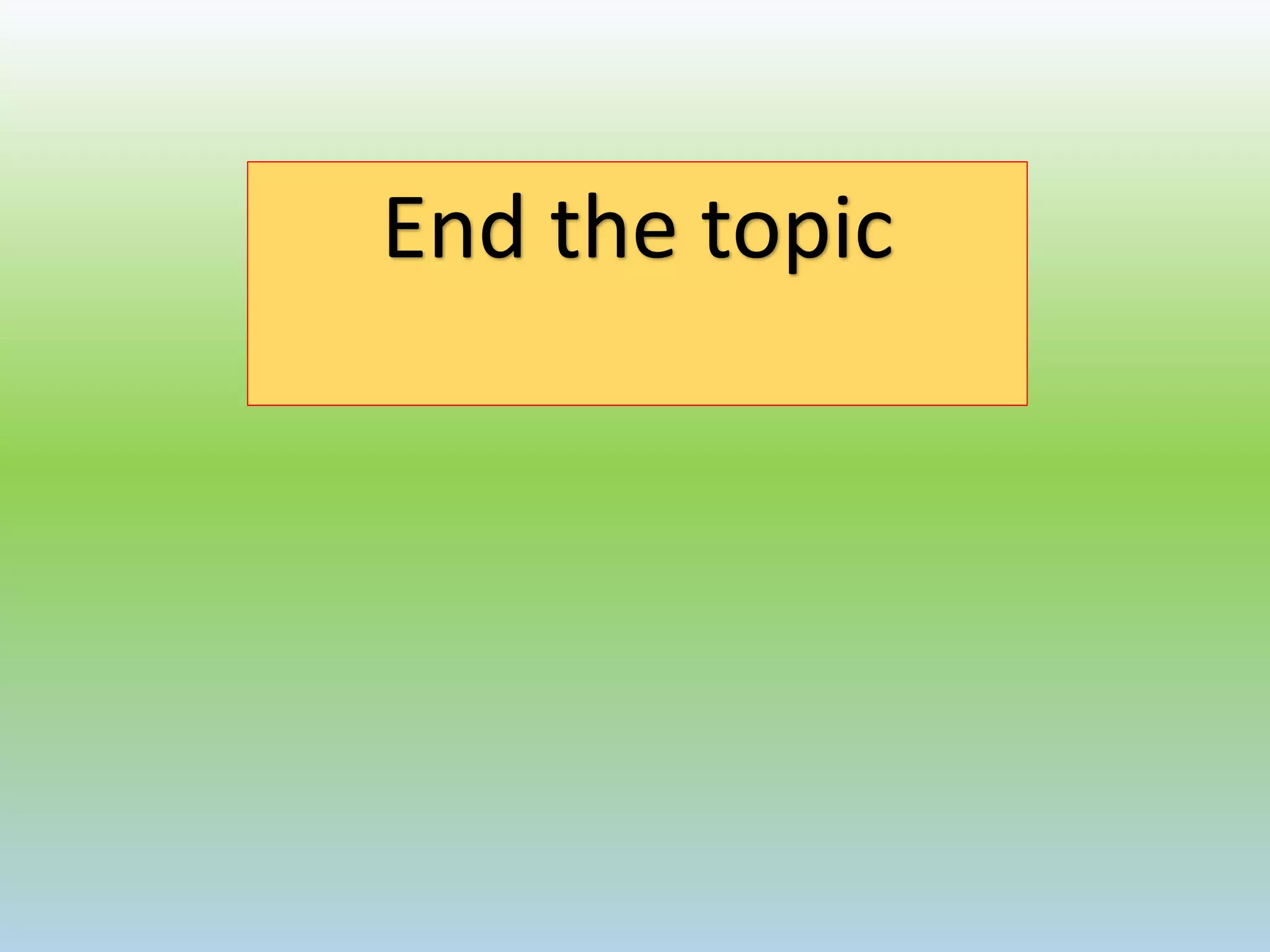 Presentation winding complete | PPTX