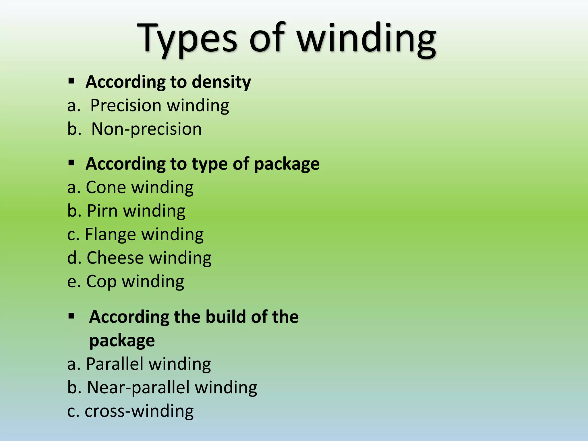 Presentation winding complete | PPTX