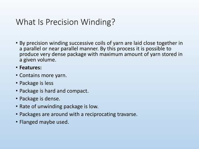 Presentation winding complete | PPTX