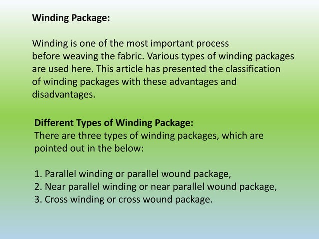 Presentation winding complete | PPTX