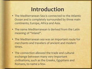 Mediterranean Trade | PPTX