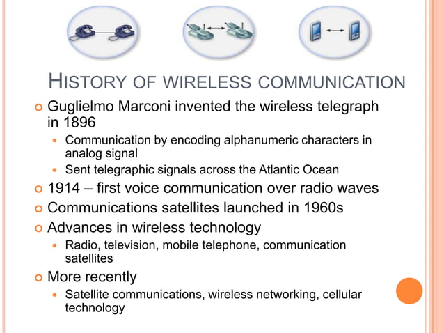 Presentation wireless communication | PPT