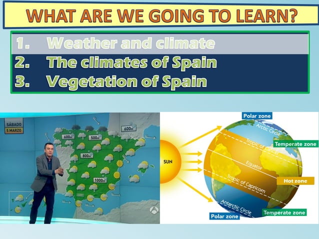 Presentation: Climates and vegetation of spain | PPT