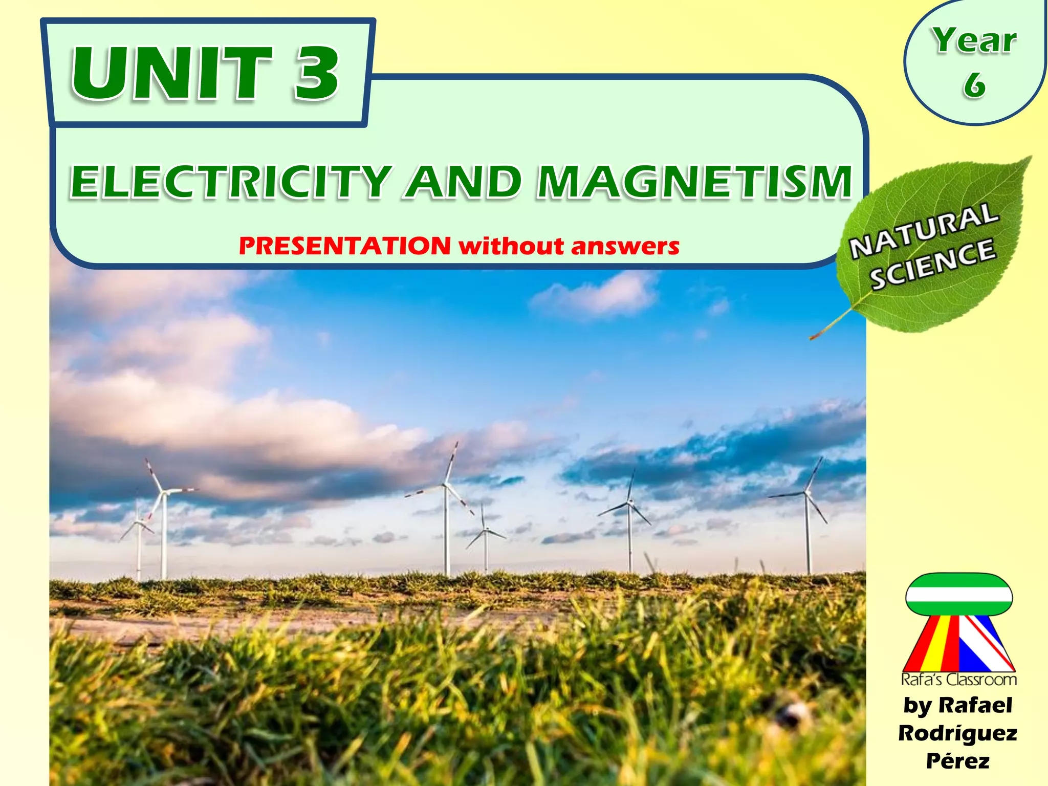 Presentation - Electricity and Magnetism | PDF