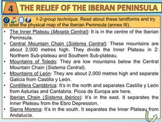 Presentation - Landscapes of the Earth and Spain | PPTX | South America ...