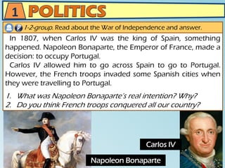Presentation: Spain in the 19th century | PDF