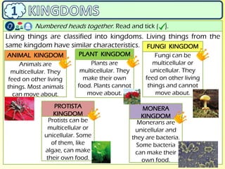 Presentation - The Classification of Living Things | PPT