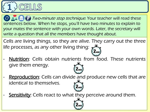 Presentation - The Organization of Living Things | PPT