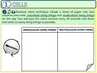 Presentation - The Organization of Living Things | PPT