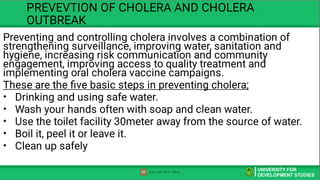 Cholera and it awareness to save the people for a better future | PDF