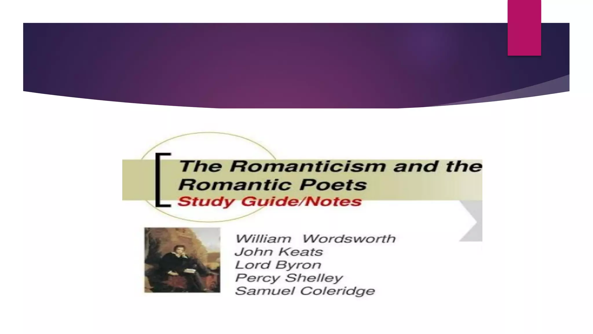 Presentation wordsworth and coleridge | PDF | Poetry | Books and Literature