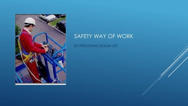 Presentation working at height | PPTX