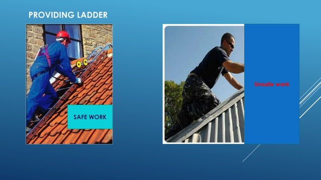 Presentation working at height | PPTX