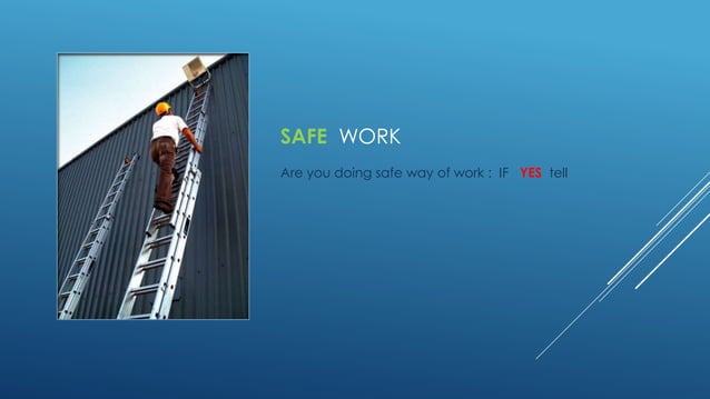 Presentation working at height | PPTX