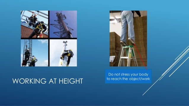 Presentation working at height