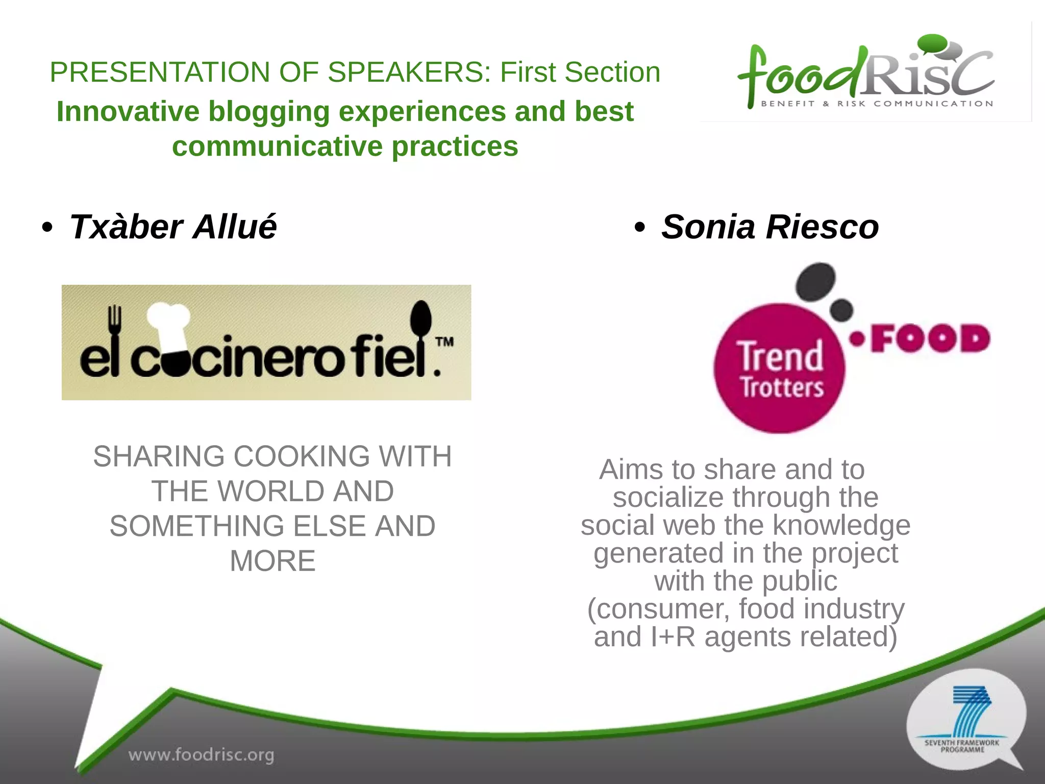 Communicating food: Foodways as a map of meanings | PPT