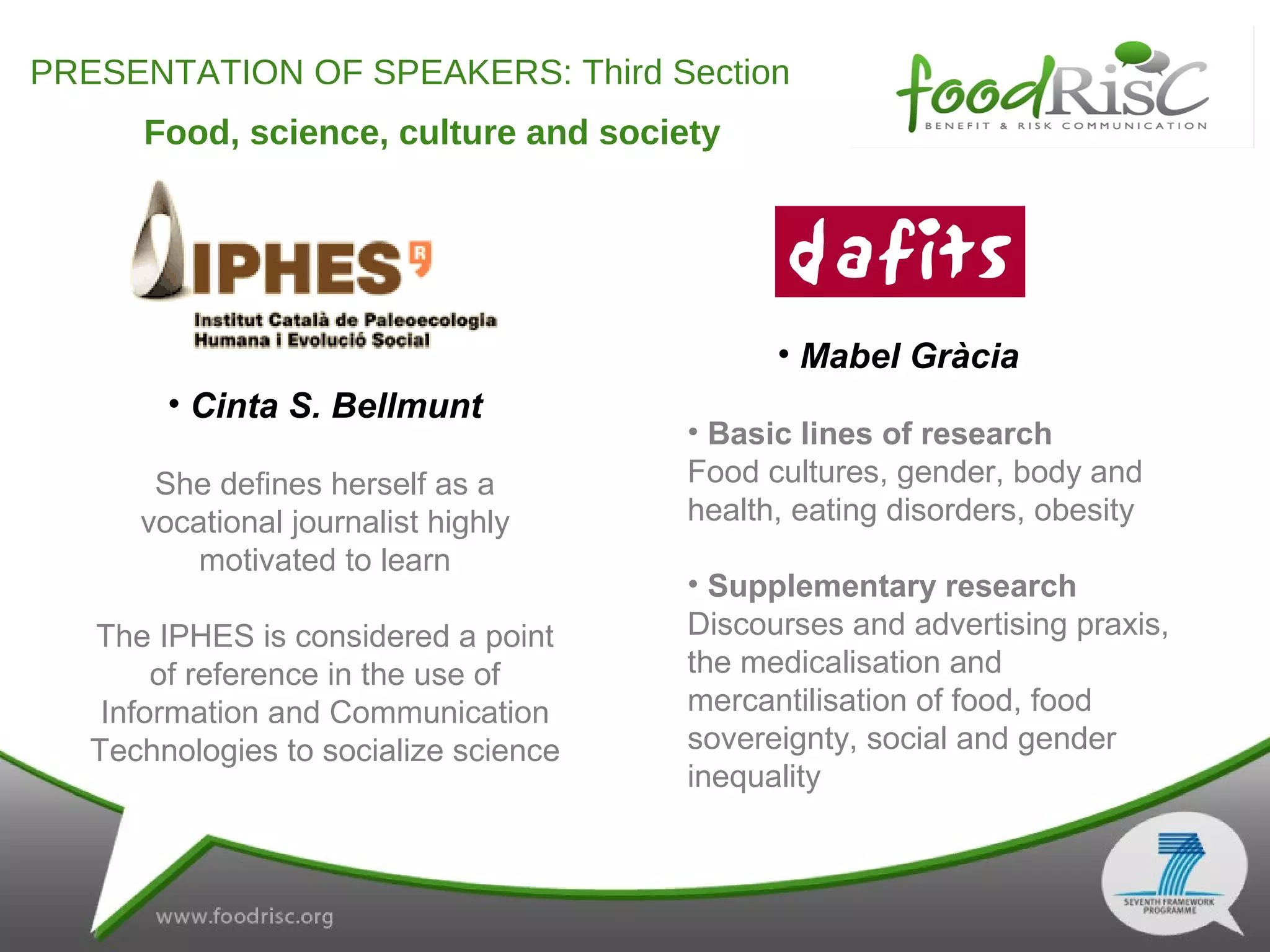Communicating food: Foodways as a map of meanings | PPT