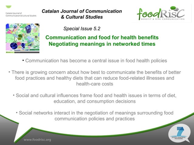 Communicating food: Foodways as a map of meanings | PPT | Food Industry ...