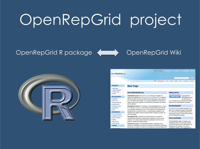 OpenRepGrid and Friends | PPT