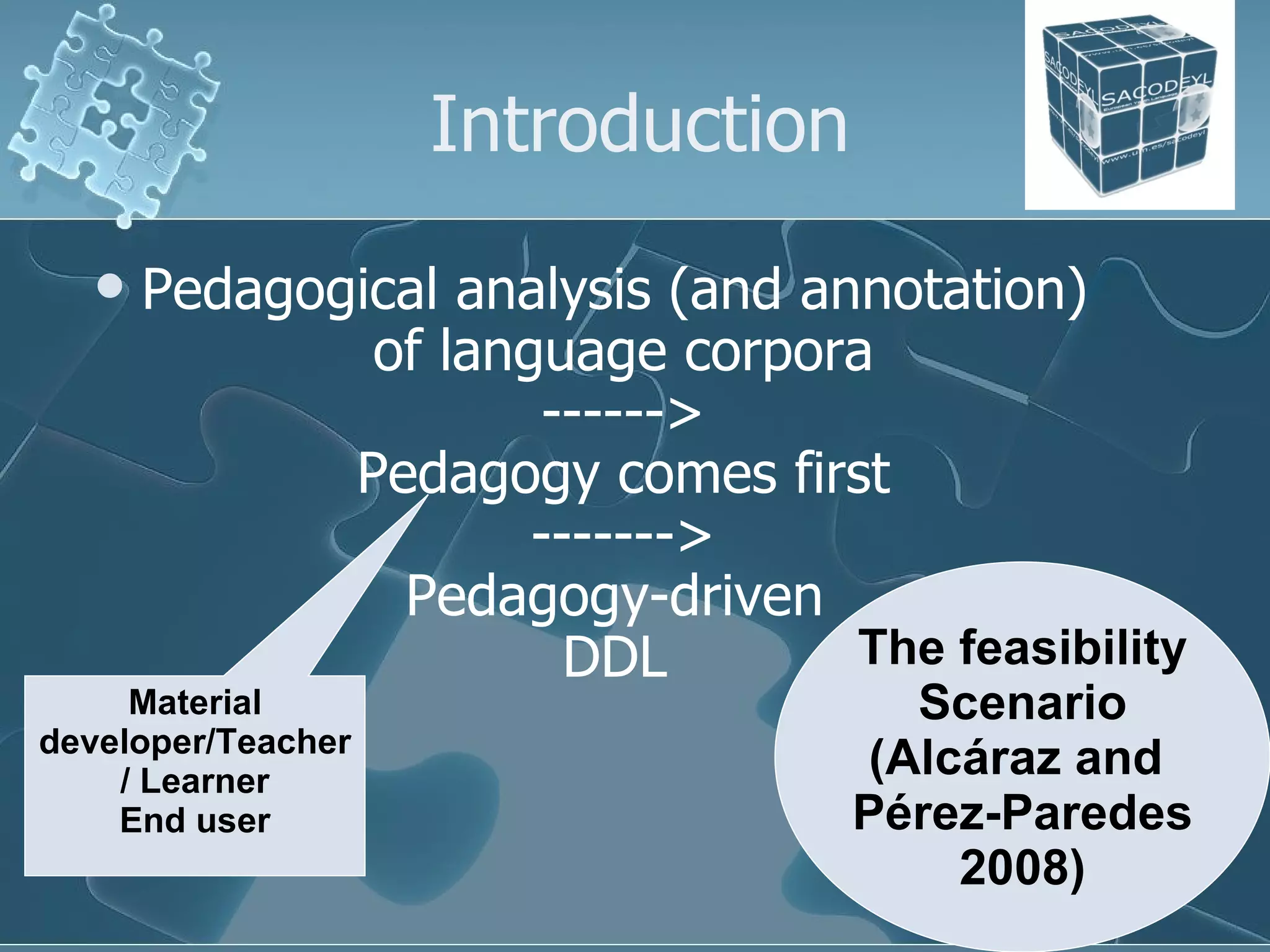 TALC 2008 Workshop 1 - Teaching and Language Corpora | PPT | Desktop ...