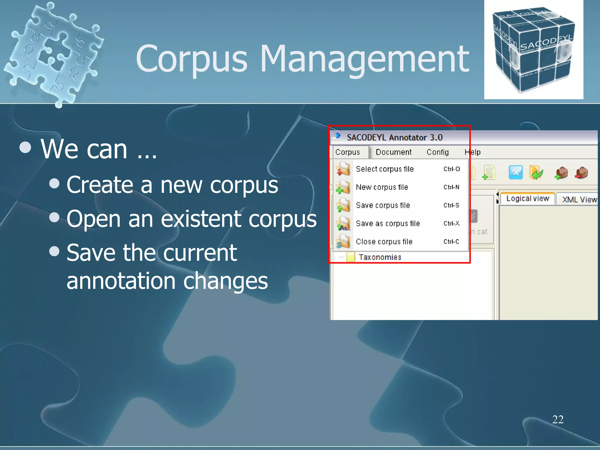 TALC 2008 Workshop 1 - Teaching and Language Corpora | PPT | Desktop ...