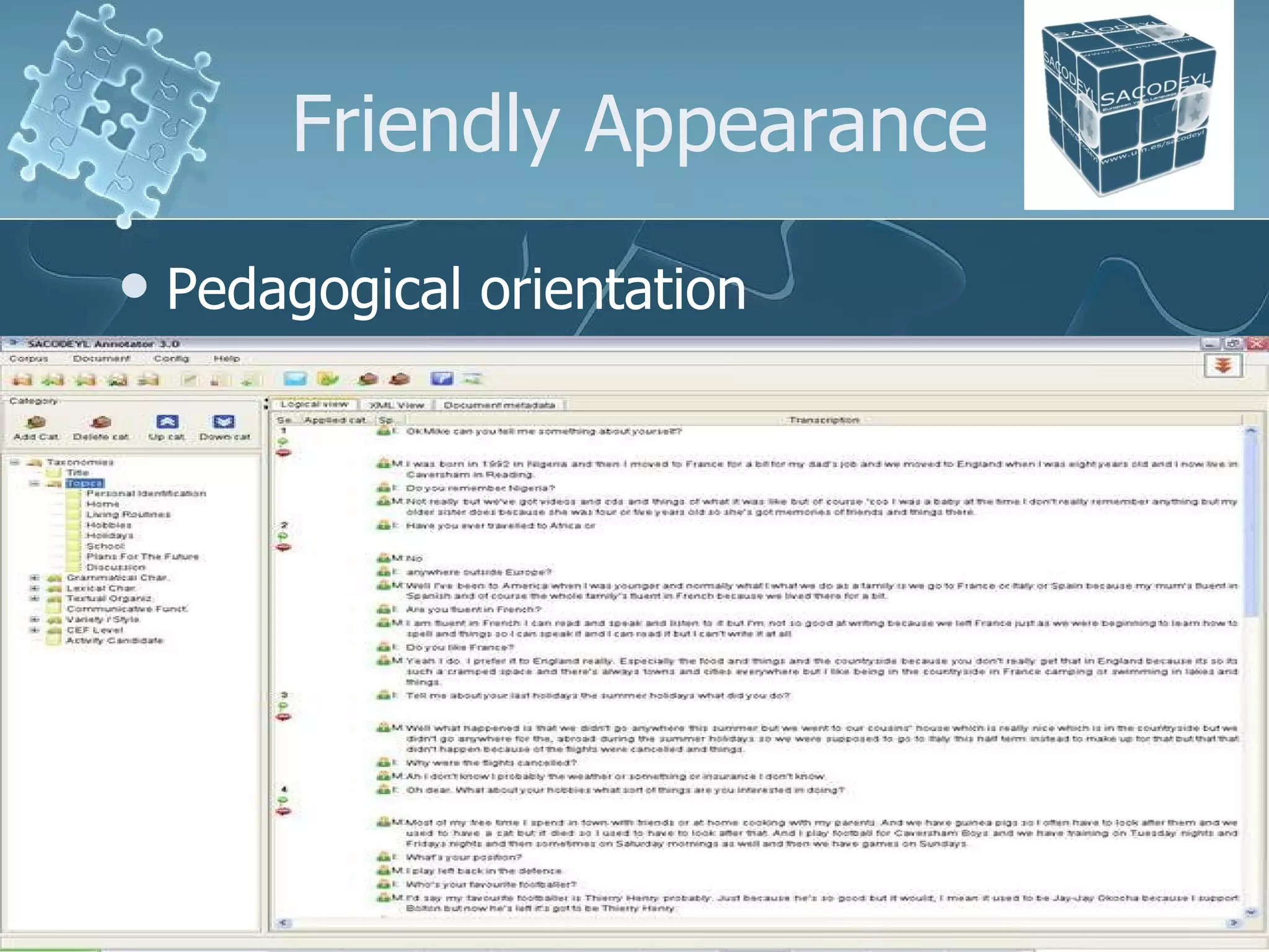 TALC 2008 Workshop 1 - Teaching and Language Corpora | PPT | Desktop ...