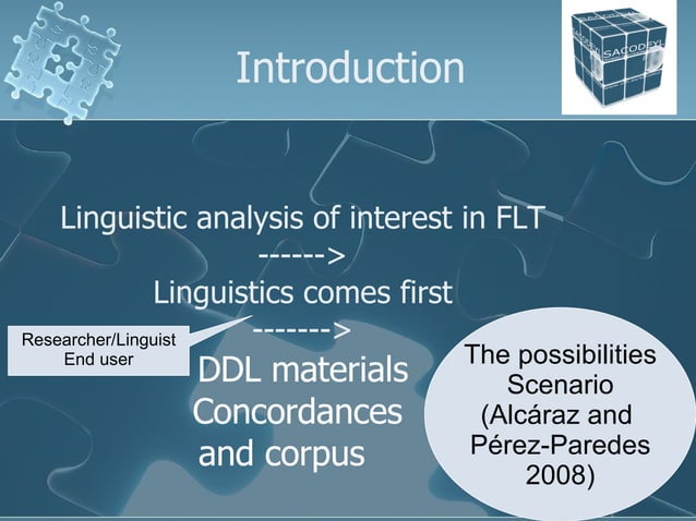TALC 2008 Workshop 1 - Teaching and Language Corpora | PPT | Desktop ...