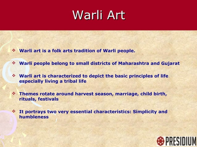 Presentation worli art | PPT