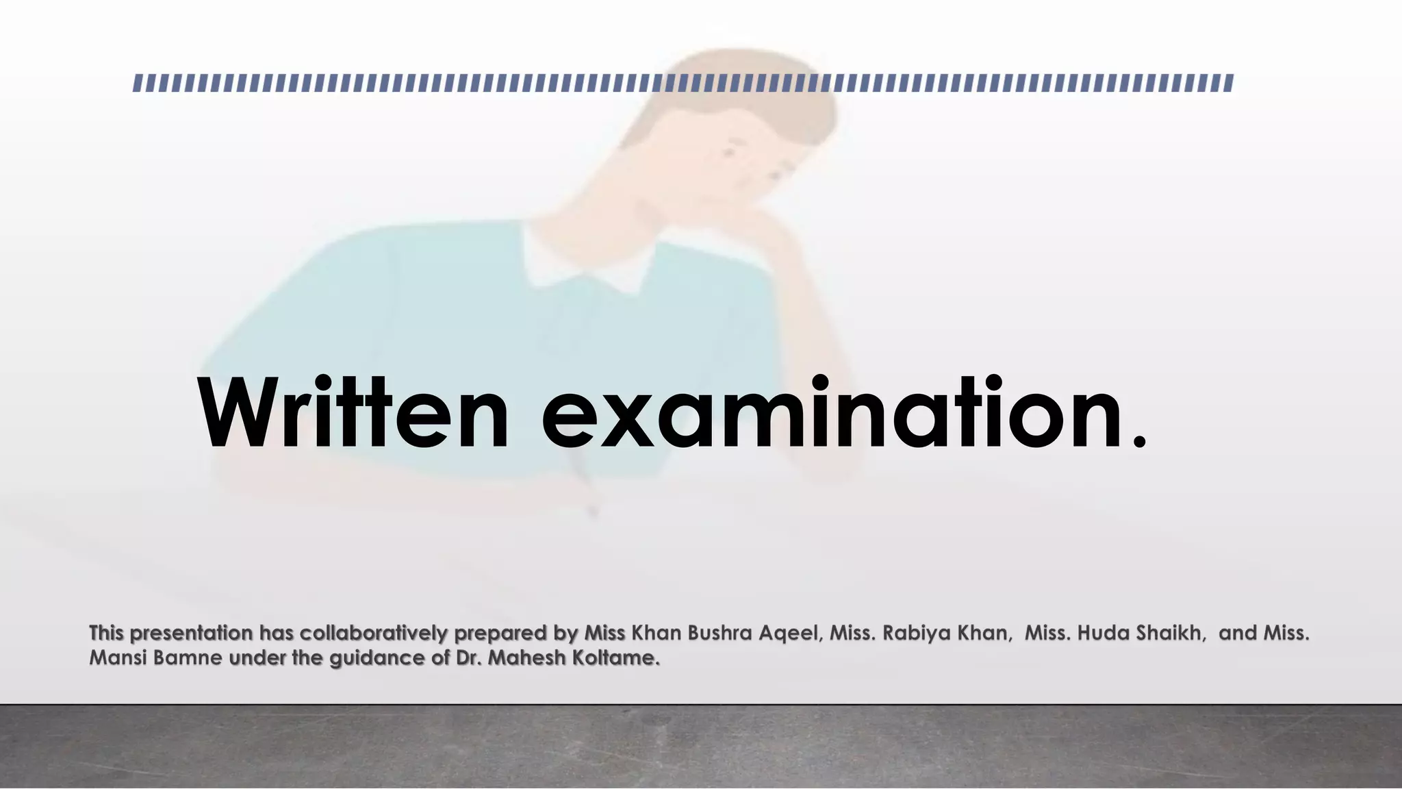 Written examination .pdf