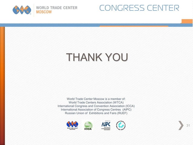 WTC Moscow Congress Center | PPT