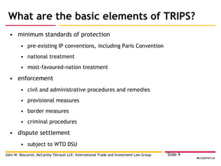 Pharmaceuticals and the WTO TRIPS Agreement | PPT