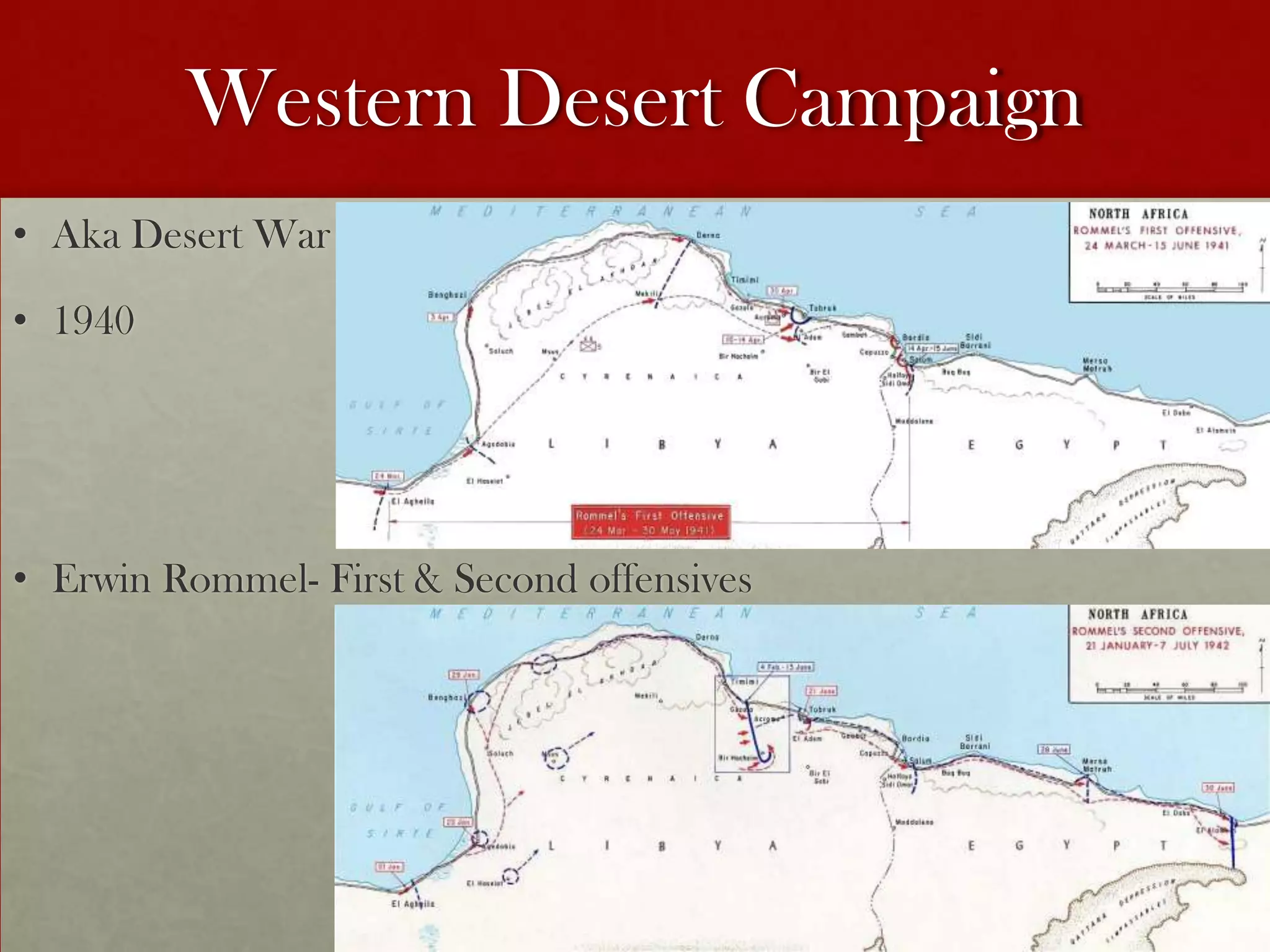 North Africa in World War II | PPTX