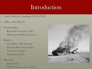North Africa in World War II | PPTX