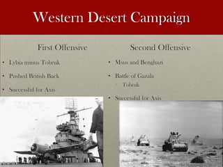North Africa in World War II | PPTX