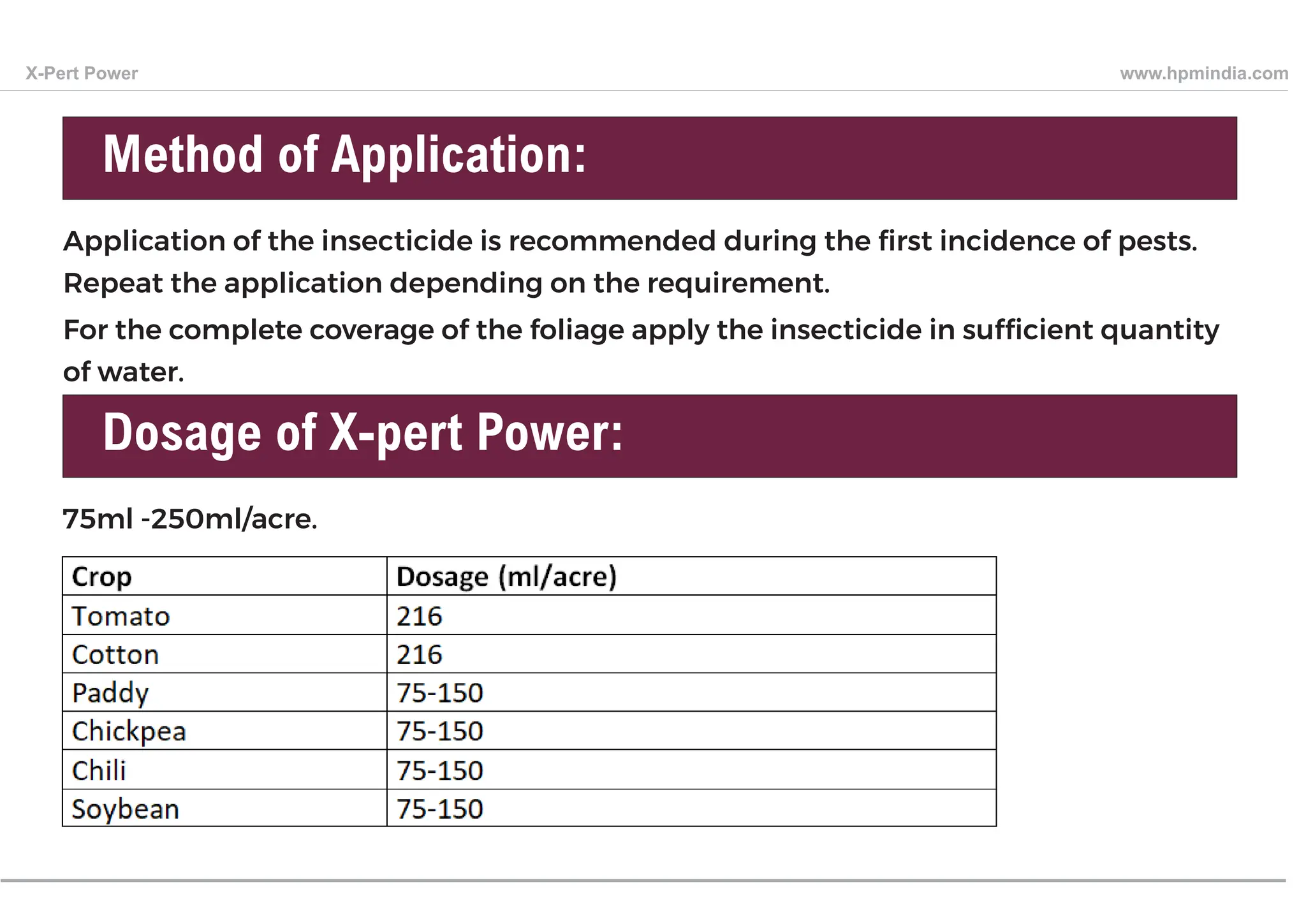 HPM X-Pert Power (Insecticides) Presentation | PDF