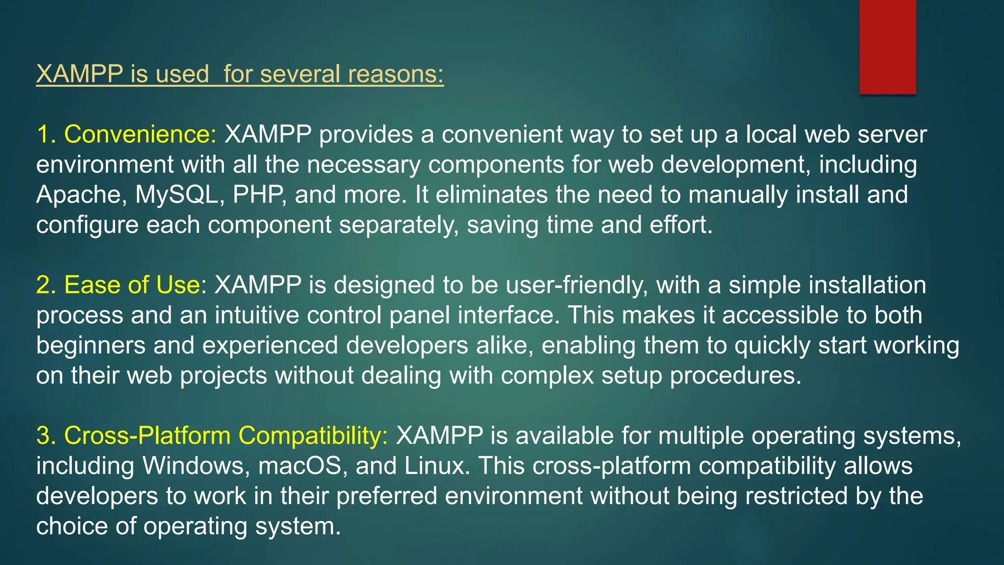 Presentation xampp new.pptx xampp presentation | PPTX