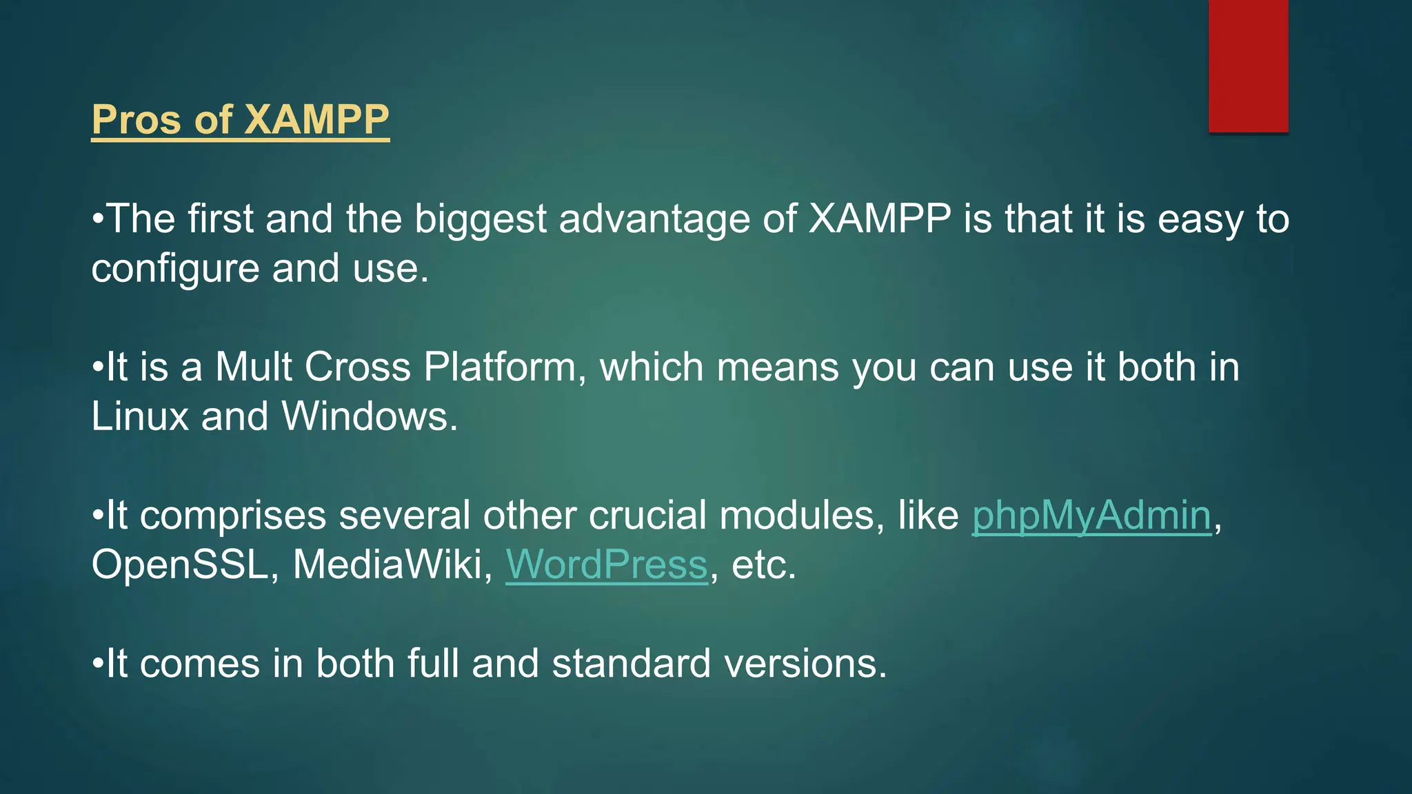 Presentation xampp new.pptx xampp presentation | PPTX