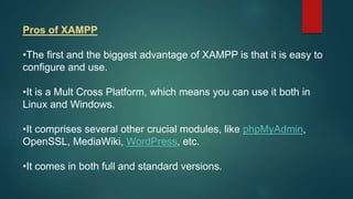 Presentation xampp new.pptx xampp presentation | PPTX