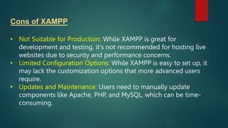 Presentation xampp new.pptx xampp presentation | PPTX