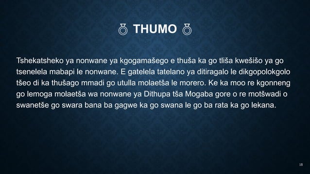 Sehlopha Sa Nakangwedi Tshekatsheko .pptx