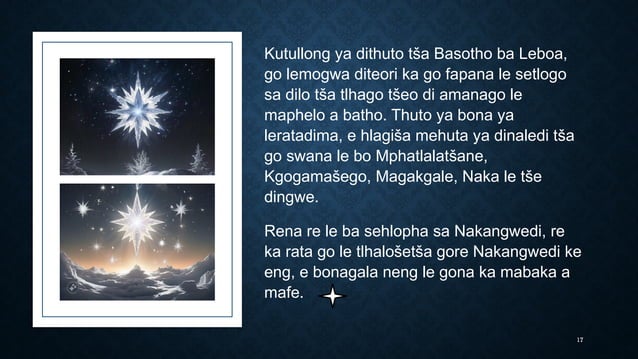 Sehlopha Sa Nakangwedi Tshekatsheko .pptx