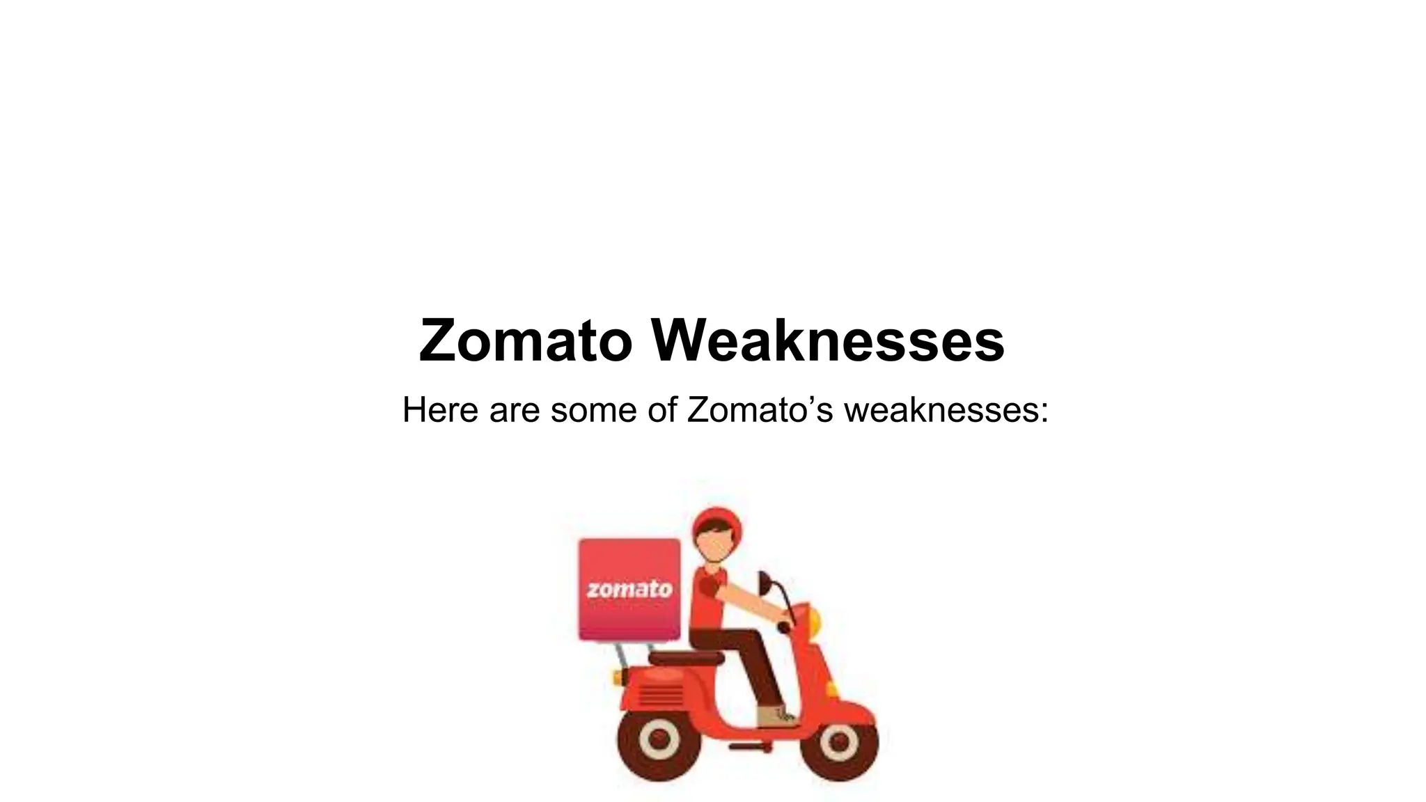 SWOT OF ZOMATO AND VISION, MISSION POWER POINT PRESENTATION | PPTX
