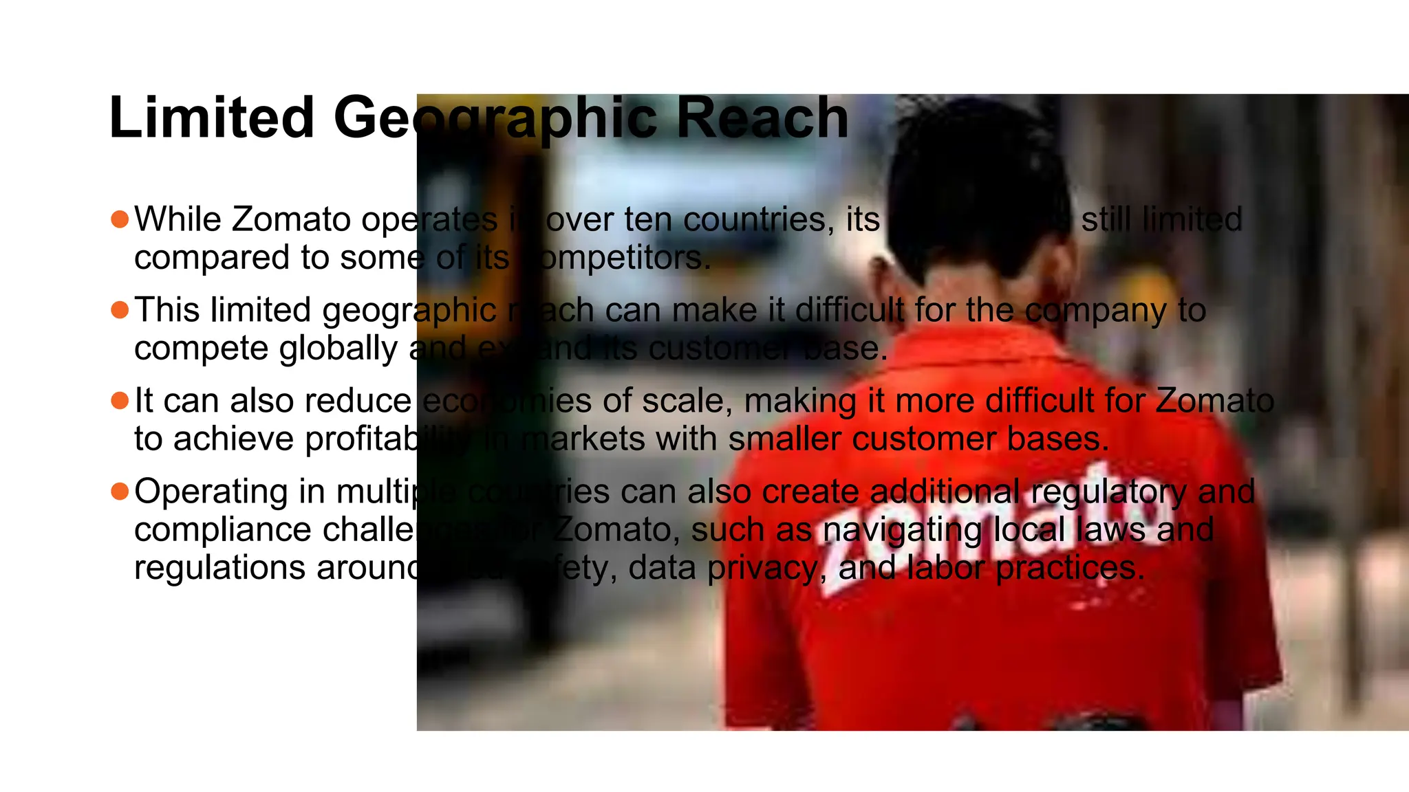 SWOT OF ZOMATO AND VISION, MISSION POWER POINT PRESENTATION | PPTX