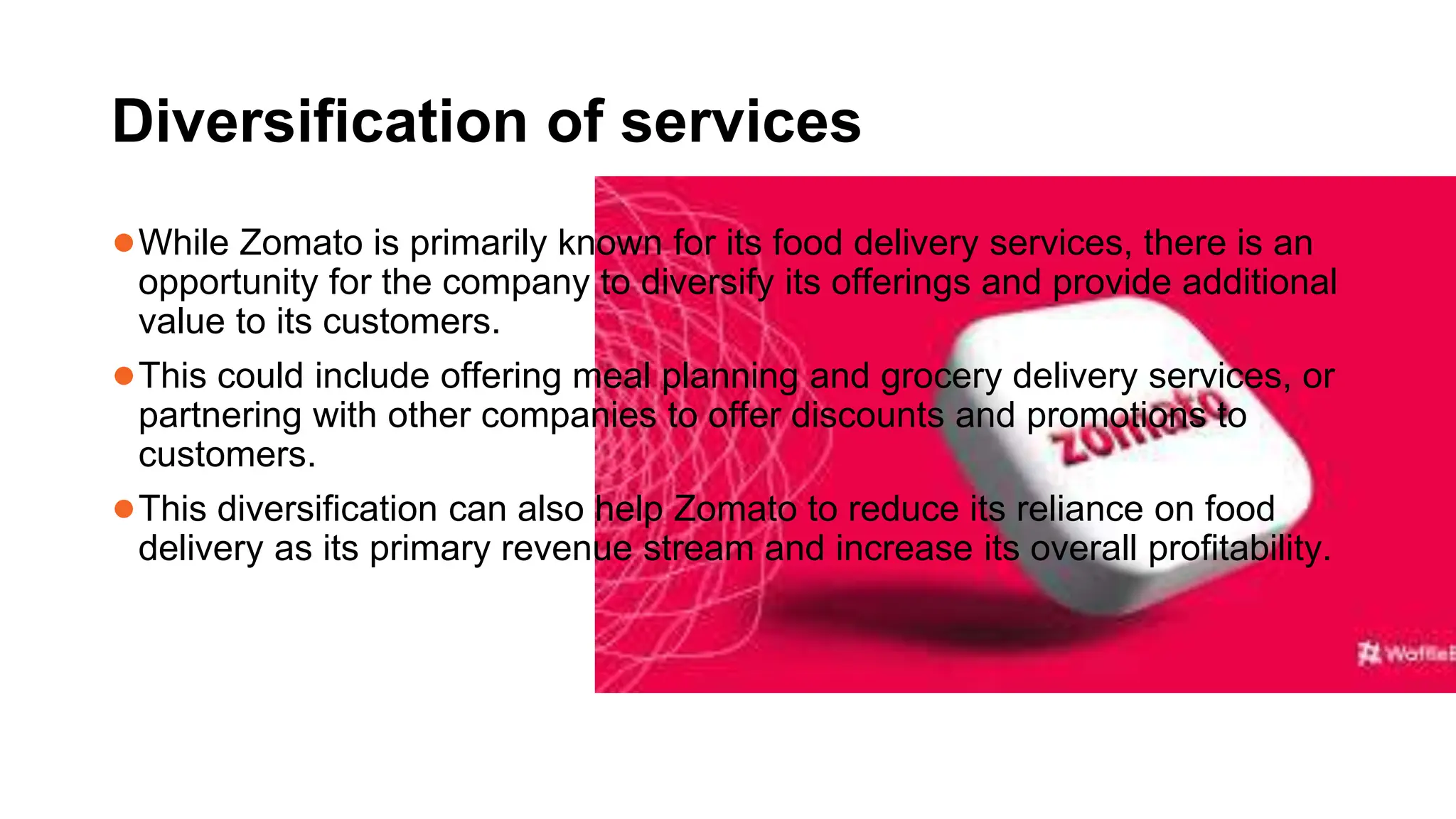 SWOT OF ZOMATO AND VISION, MISSION POWER POINT PRESENTATION | PPTX
