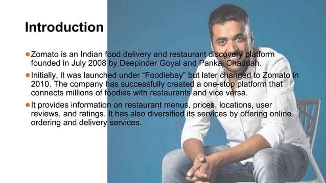 SWOT OF ZOMATO AND VISION, MISSION POWER POINT PRESENTATION | PPTX ...