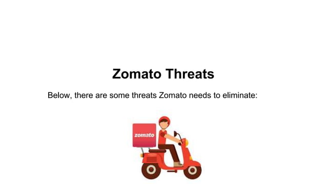 SWOT OF ZOMATO AND VISION, MISSION POWER POINT PRESENTATION | PPTX ...