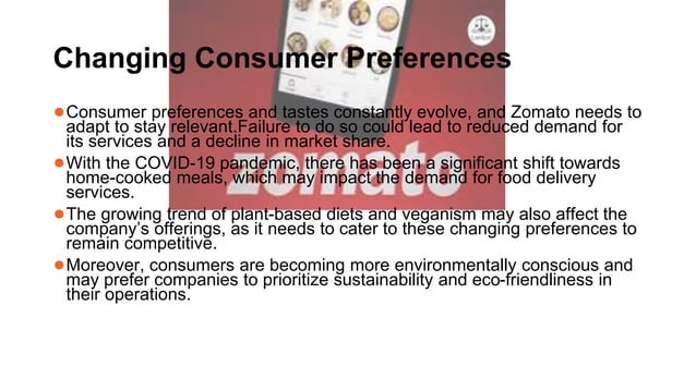 SWOT OF ZOMATO AND VISION, MISSION POWER POINT PRESENTATION | PPTX ...