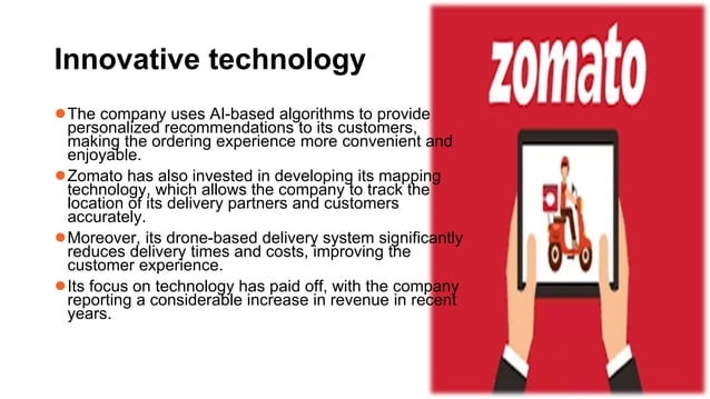 SWOT OF ZOMATO AND VISION, MISSION POWER POINT PRESENTATION | PPTX ...