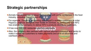 SWOT OF ZOMATO AND VISION, MISSION POWER POINT PRESENTATION | PPTX