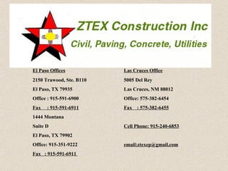 Presentation Ztex | PPT | Construction Industry | Industries